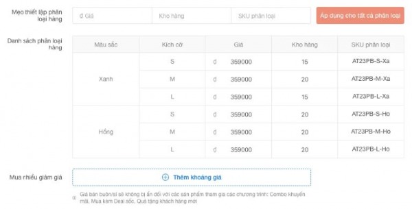 SKU sản phẩm Shopee là gì? Lưu ý cần biết khi đặt SKU chuẩn Shopee ...