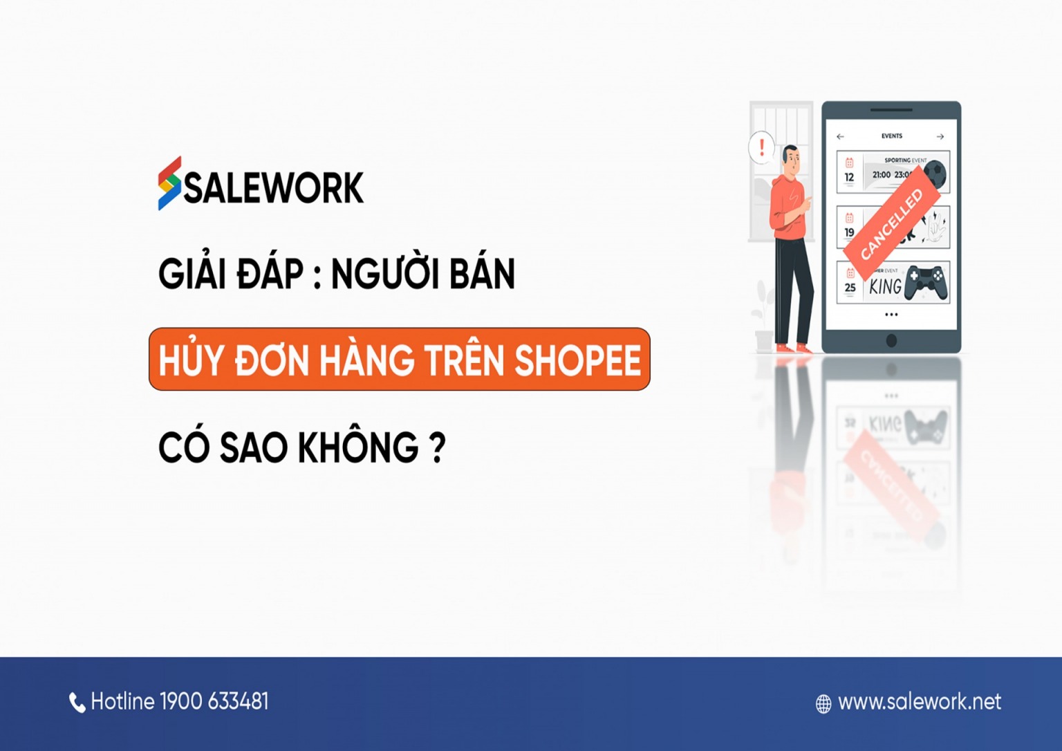 Hướng dẫn 2 cách in đơn hàng Shopee trên điện thoại cho người bán - Salework